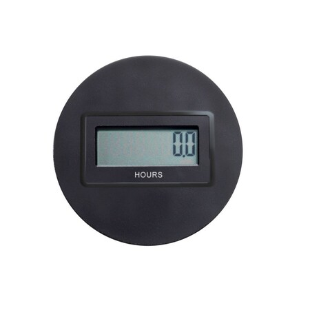 Trumeter S/O AC/DC HR, SAE Round 1/4in. Spd R LCD Hour Meter 3410-3010 | Zoro